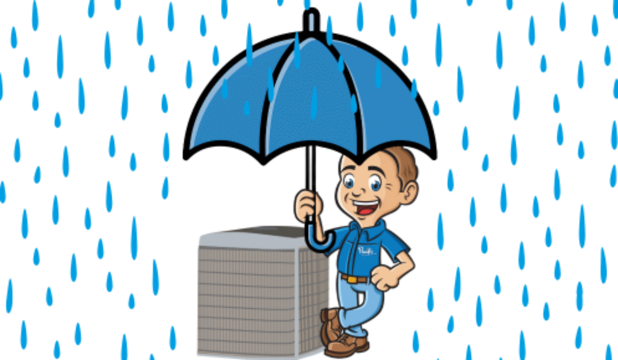 What to Do When Rain Becomes a Problem for Your HVAC System
