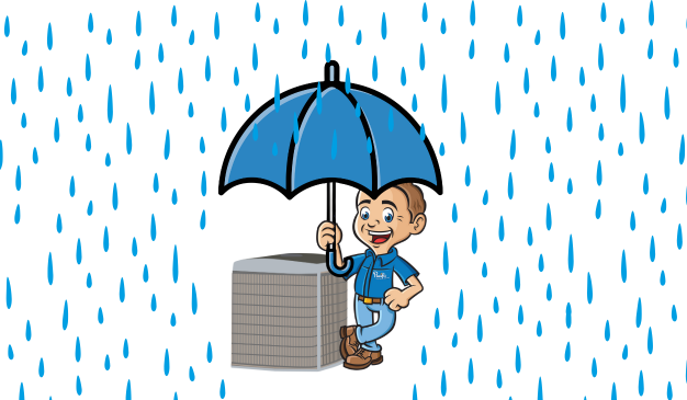 What to Do When Rain Becomes a Problem for Your HVAC System